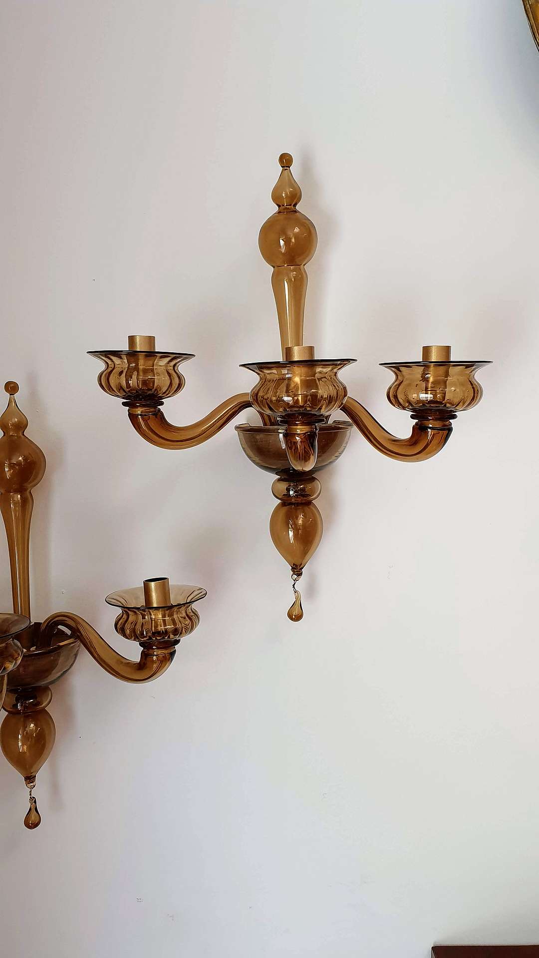 Applique antiche a 3 bracci | Lampadario Antico